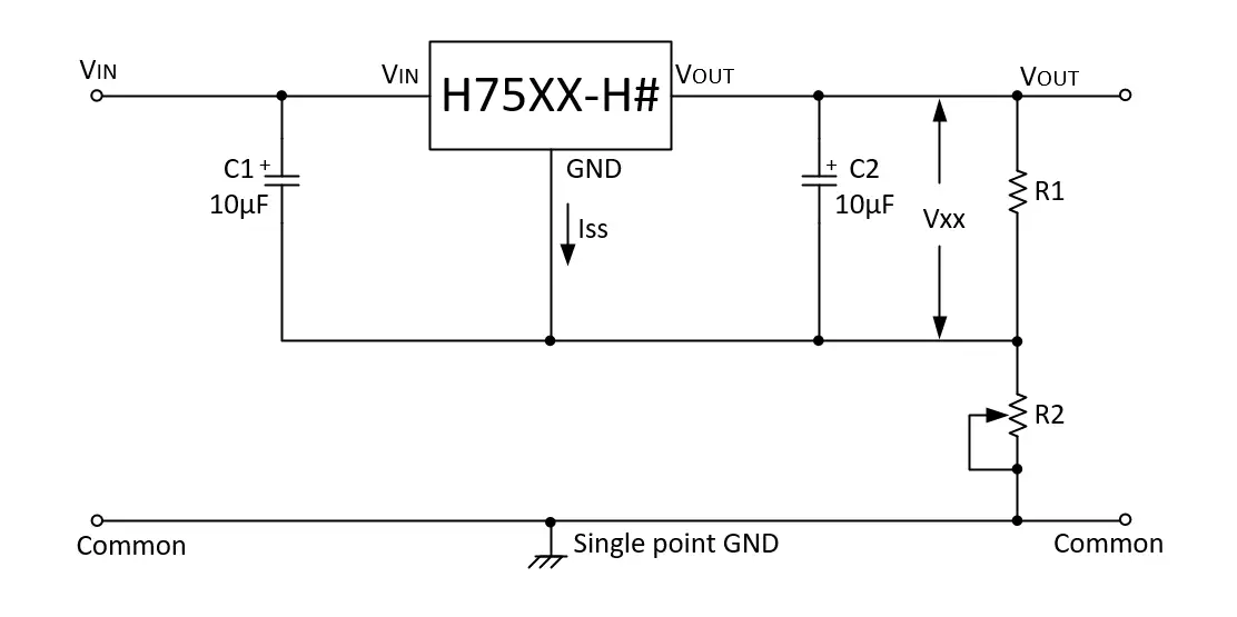 Selection application reference for LDO voltage regulator chip ...